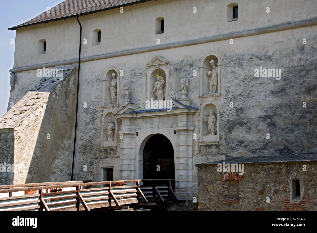 Forchtenstein Burg Castle Stock Photo - Alamy