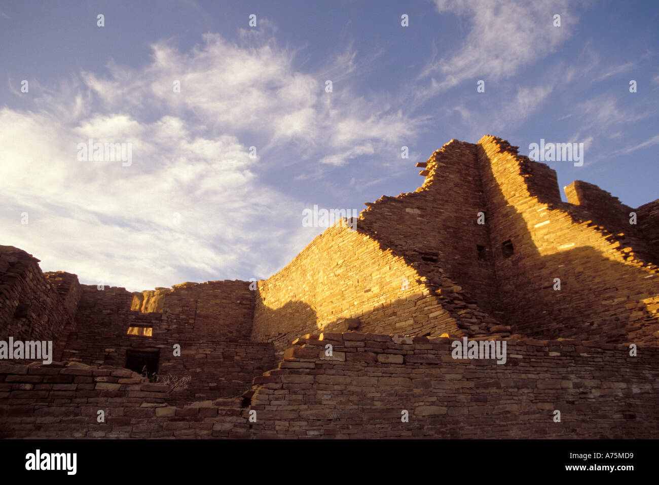 Pueblo bonito chacoan great house hi-res stock photography and images ...