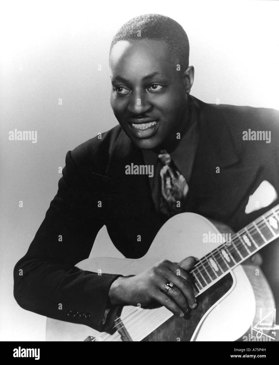 BIG BILL BROONZY- US Blues musician Stock Photo - Alamy