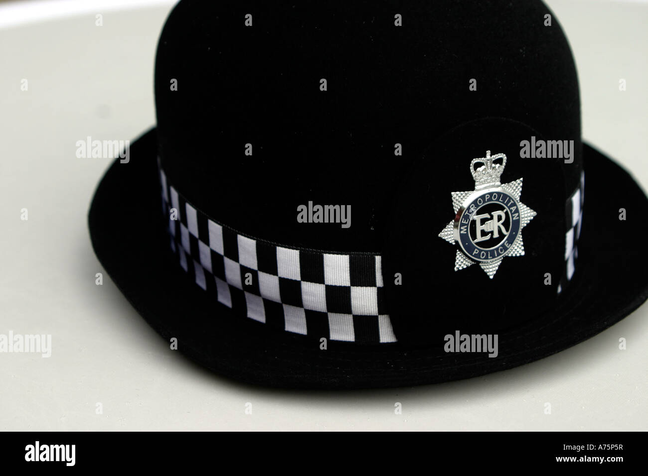 Metropolitan Police Hat, London Stock Photo - Alamy