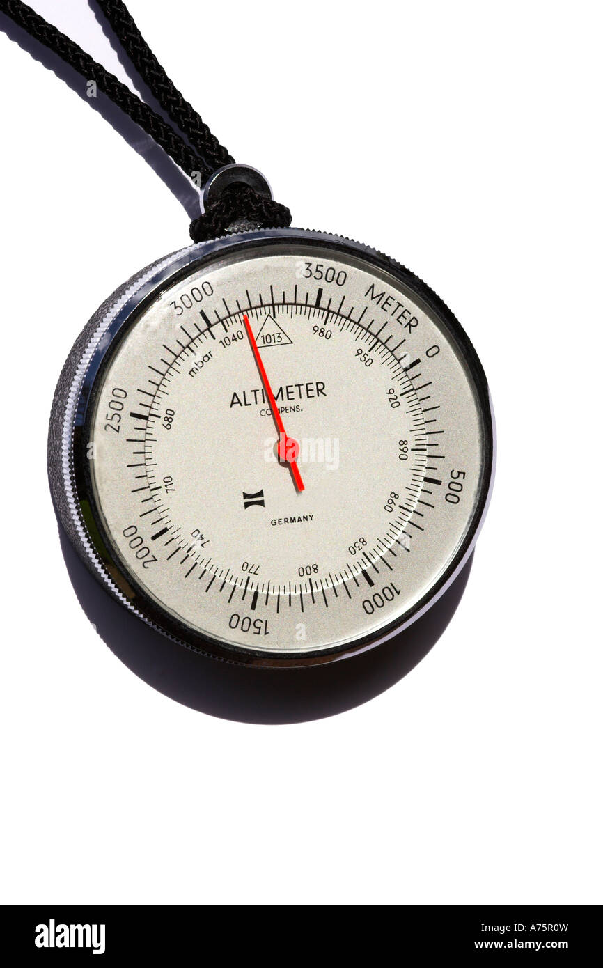 Altimeter hi-res stock photography and images - Alamy