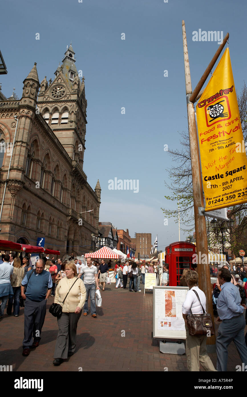 Chester food festival hi-res stock photography and images - Alamy