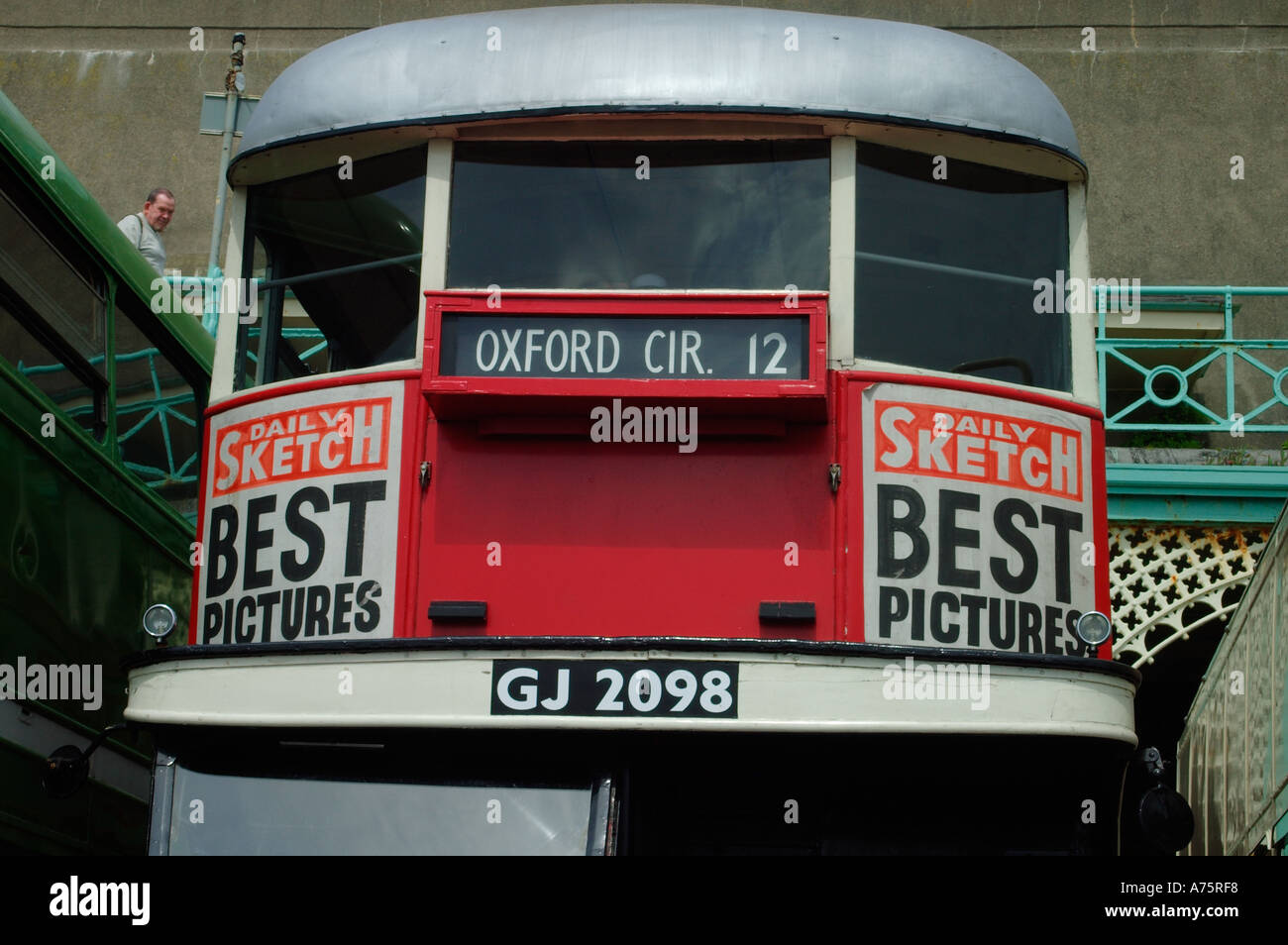 Old London double decker bus at London to Brighton Commercial Vehicle ...
