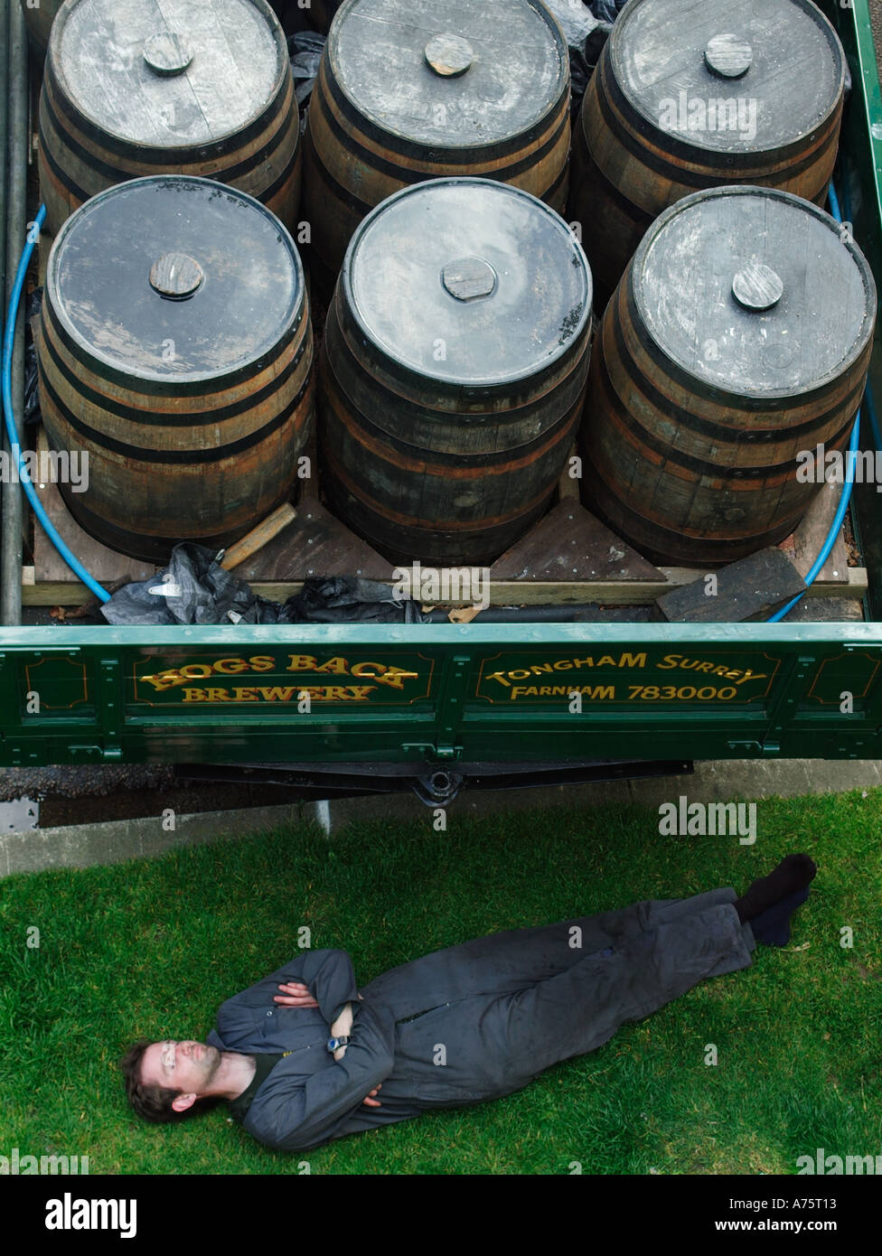 Beer delivery driver hi-res stock photography and images - Alamy