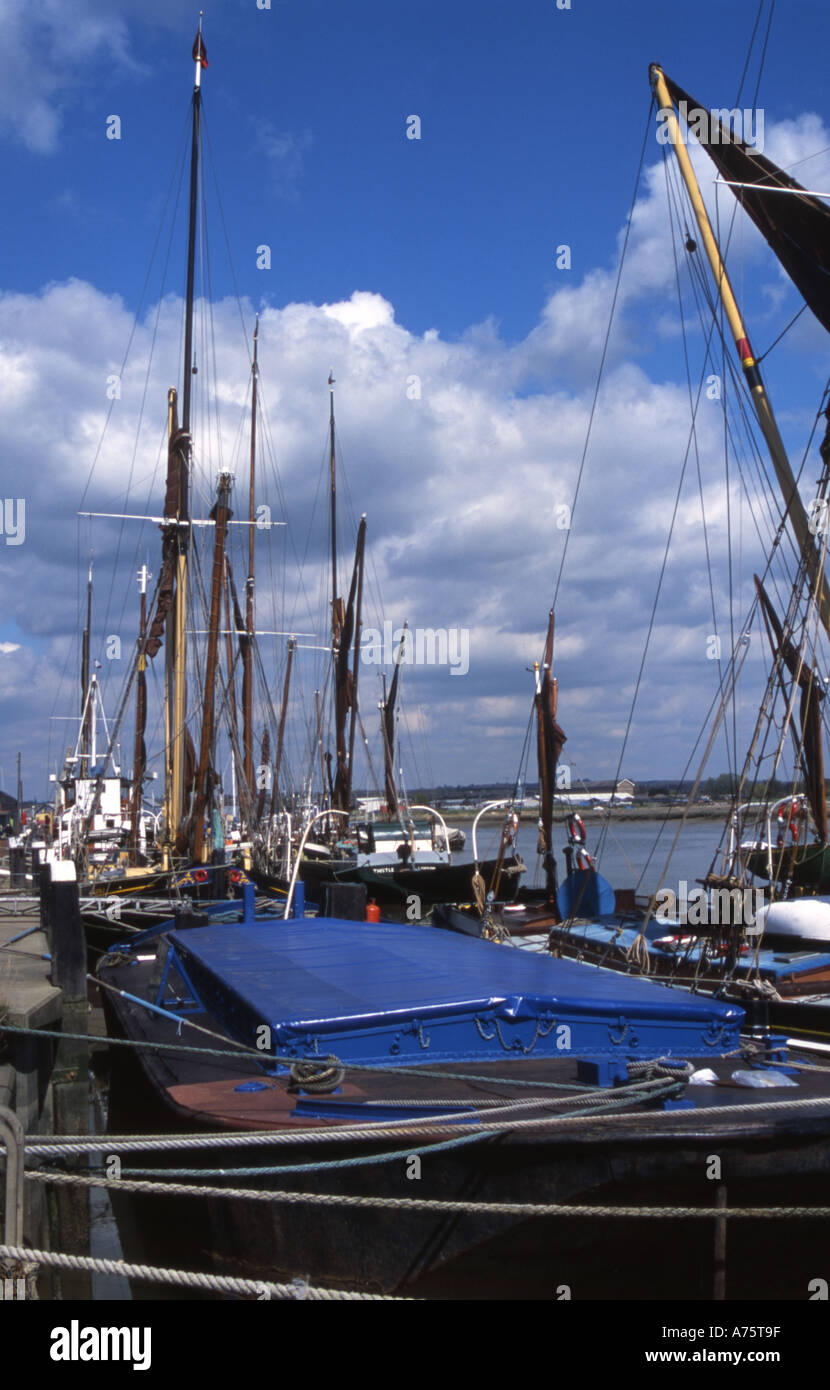 ESSEX HYTHE QUAY MALDON ENGLAND UK EUROPE Stock Photo - Alamy