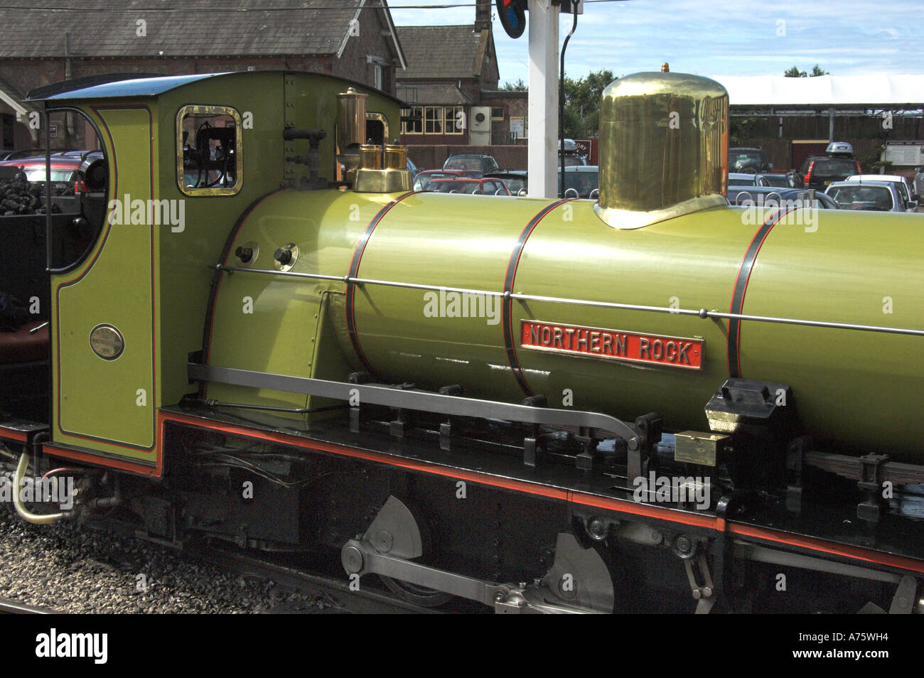 "Northern Rock" -2-6-2 locomotive Stock Photo - Alamy