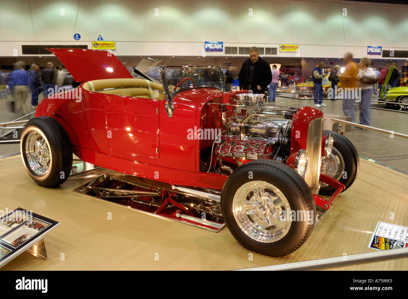 1927 Ford Model T roadster hot rod at the 2006 Detroit Autorama Stock ...