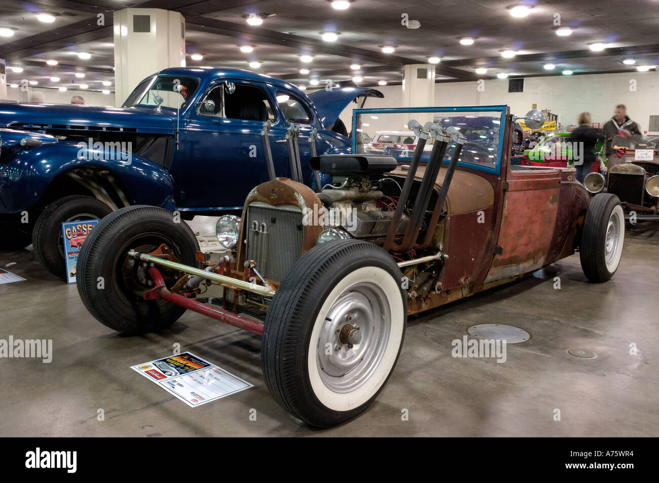 1929 Ford Model A traditional hot rod at the 2006 Detroit Autorama ...