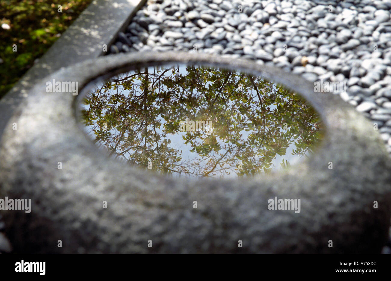 Water basin at Ryoanji Temple Kyoto Japan Stock Photo - Alamy