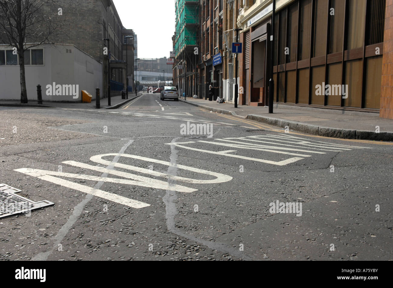 No Entry London Road Sign Stock Photo - Alamy