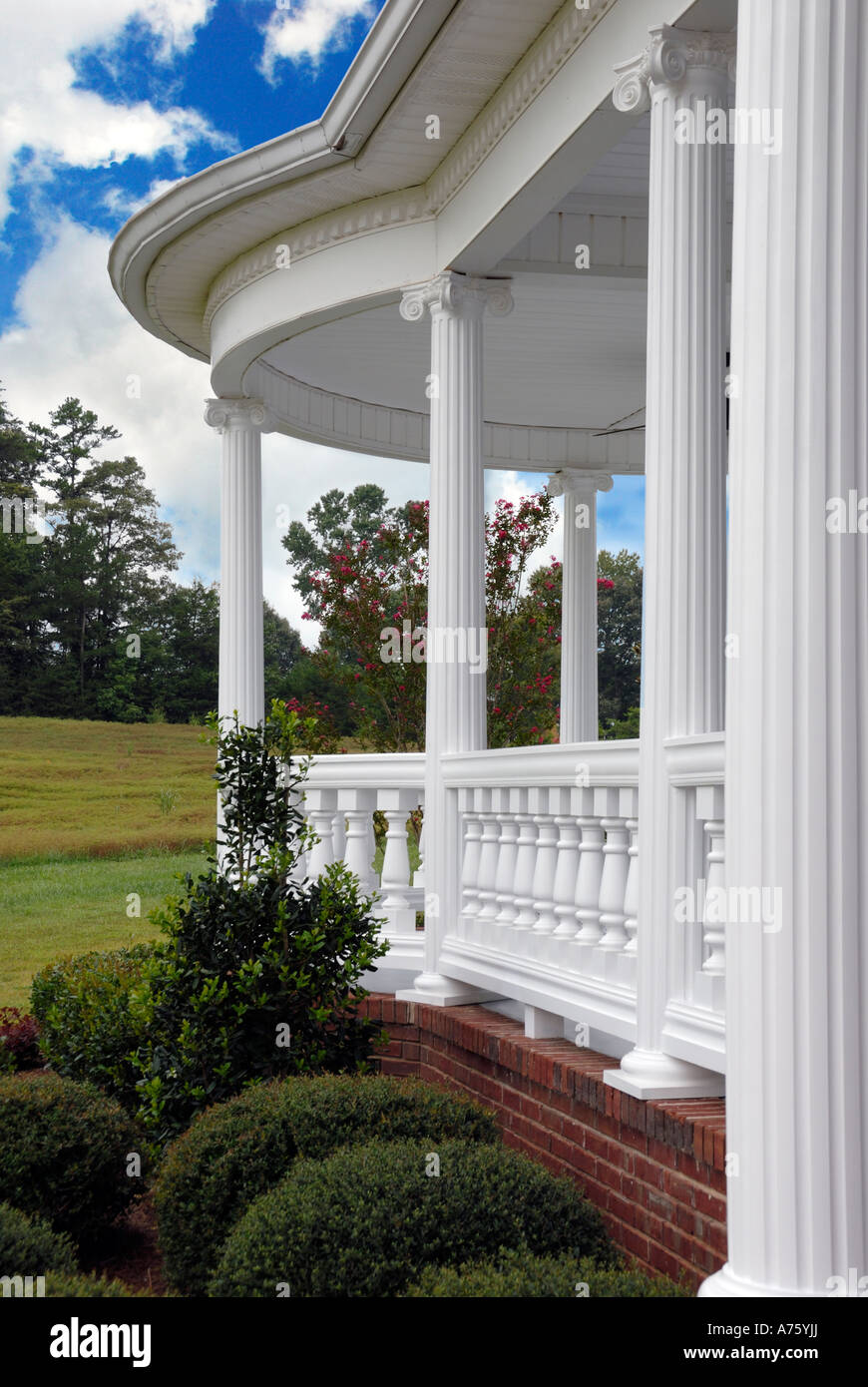 Traditional southern style porch USA Ocoee TN Stock Photo - Alamy