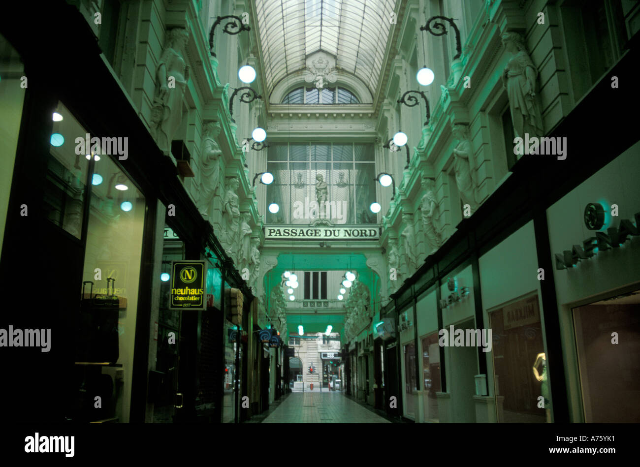 Royal st hubert galleries hi-res stock photography and images - Alamy