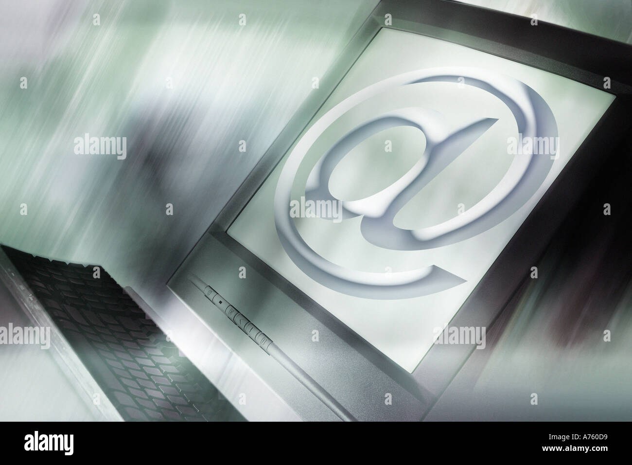 At symbol keyboard hi-res stock photography and images - Alamy