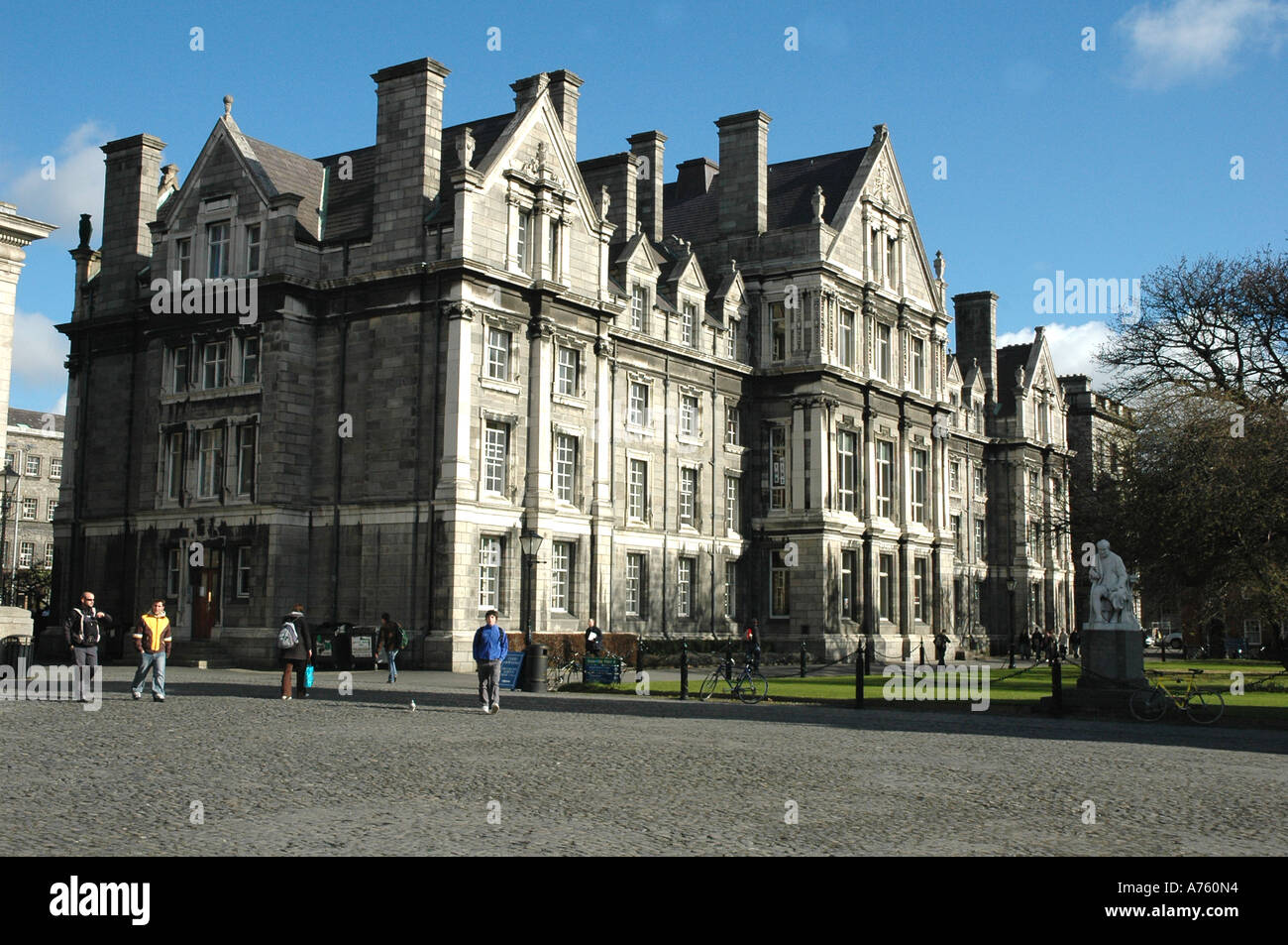 Trinity College Dublin Ireland Stock Photo - Alamy