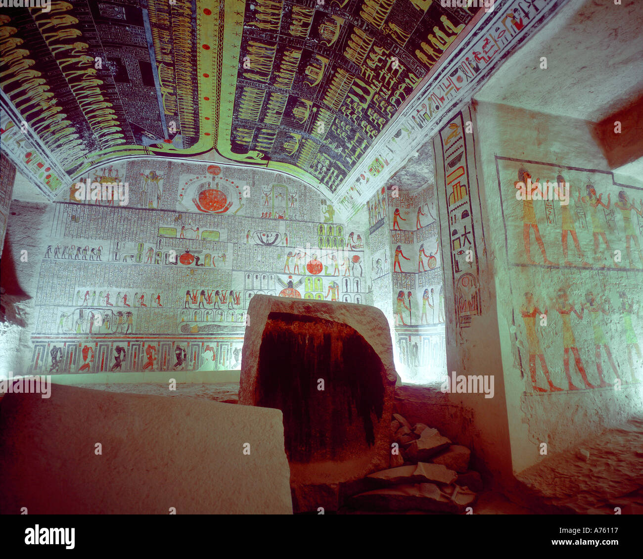 Tomb of ramses vi hi-res stock photography and images - Alamy