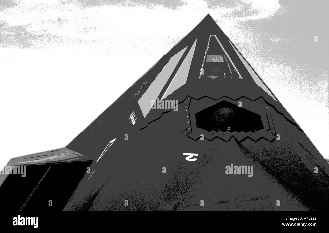 lockheed f-117 nighthawk stealth bomber Stock Photo - Alamy