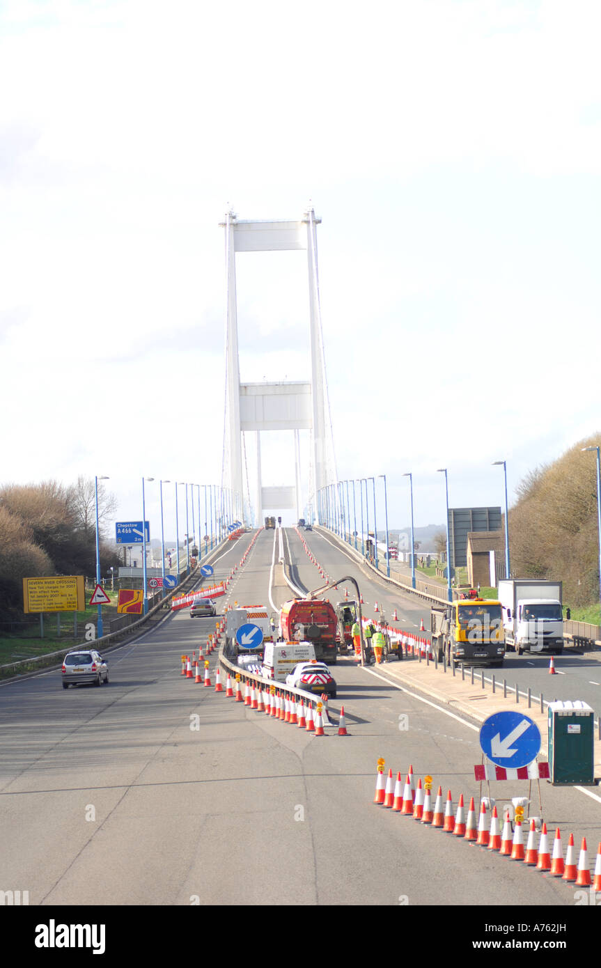 M48 Severn crossing bridge Stock Photo - Alamy