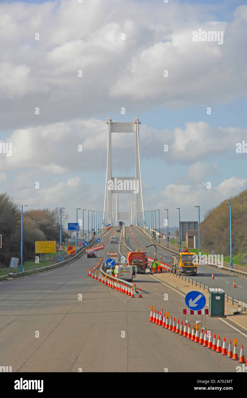 M48 crossing Severn esturay, England Stock Photo - Alamy