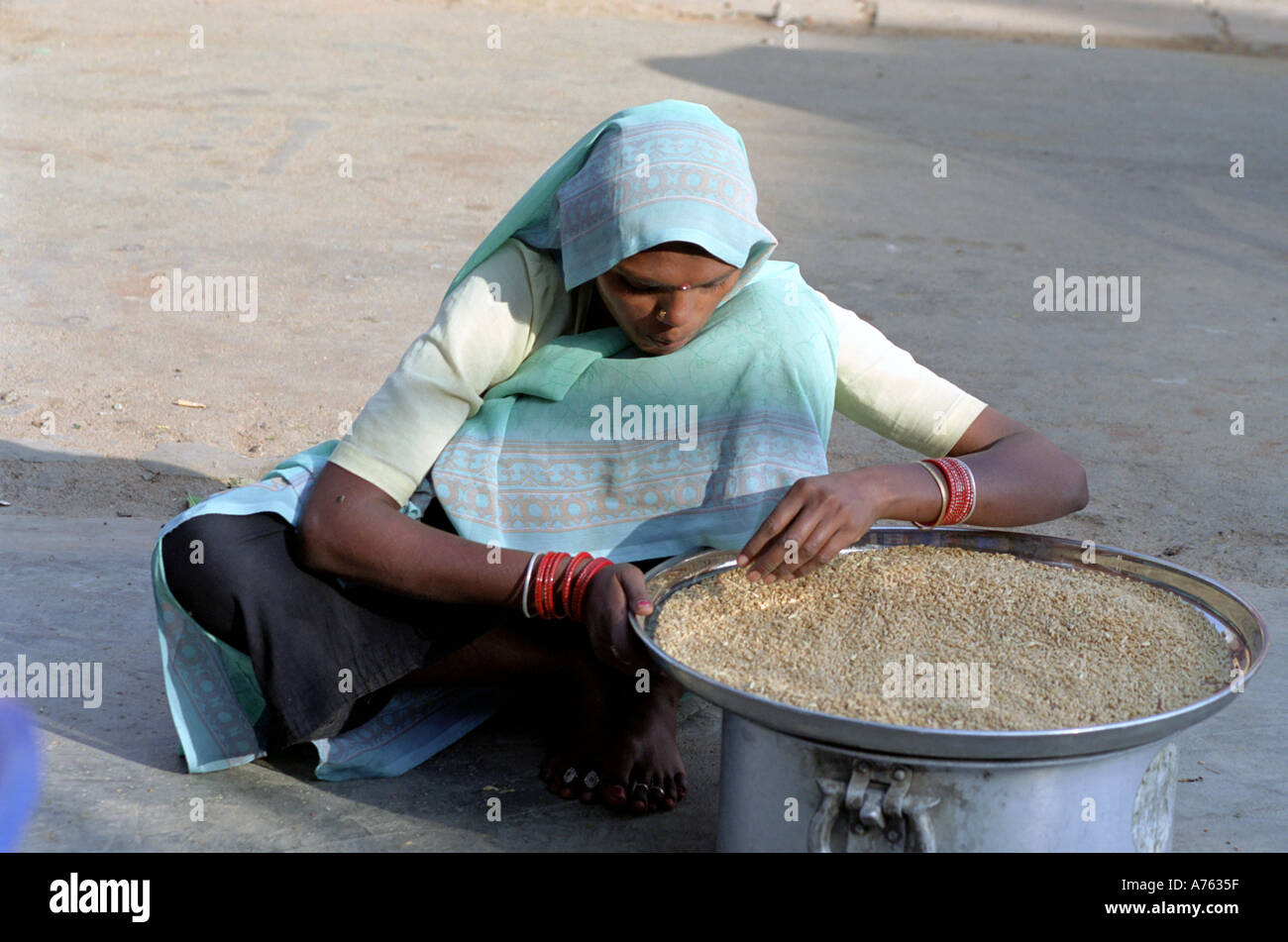 Sorting grain hi-res stock photography and images - Alamy