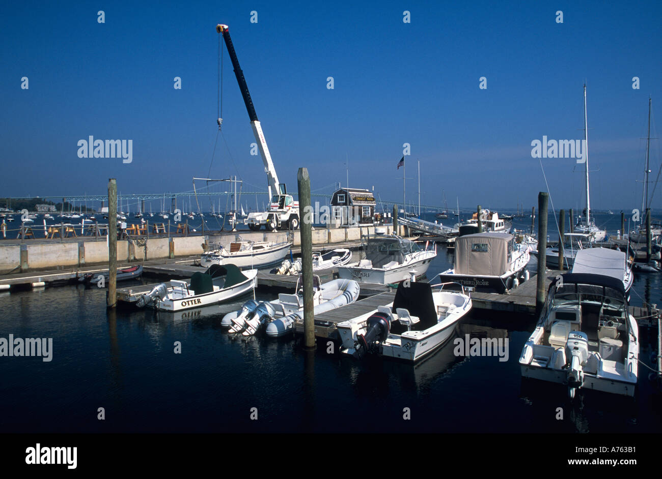 Rhode island narragansett pier hi-res stock photography and images - Alamy