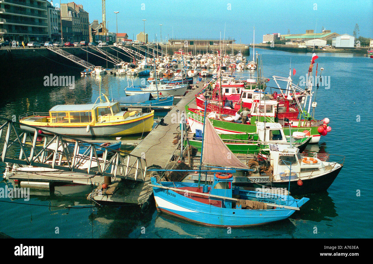 Fishing boats Cherbourg Harbour Normandy France Stock Photo - Alamy Fishing boats Cherbourg Harbour Normandy France Stock Photo - Alamy