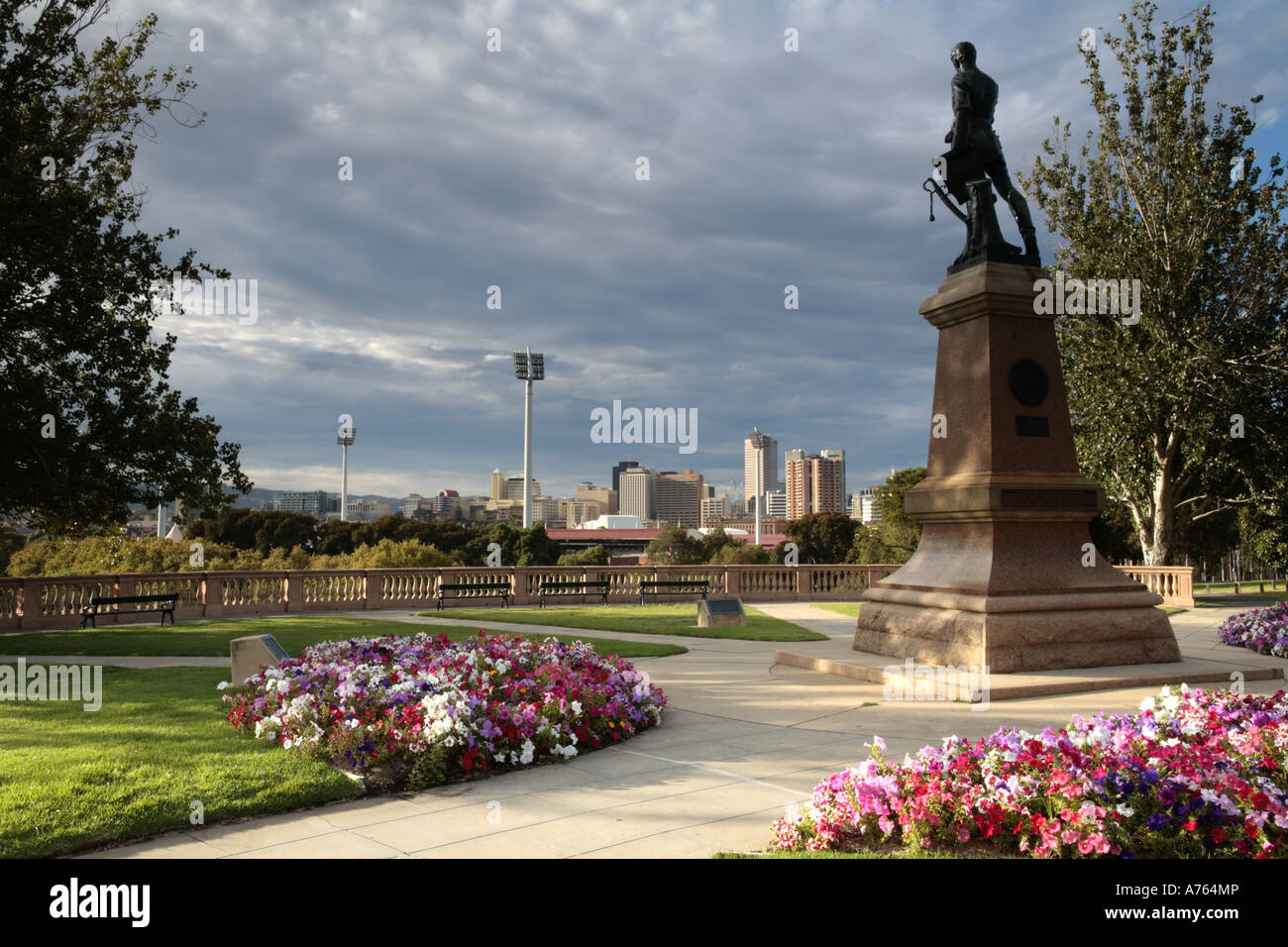 Colonel Lights Vision of the city of Adelaide from Montefiore Hill ...