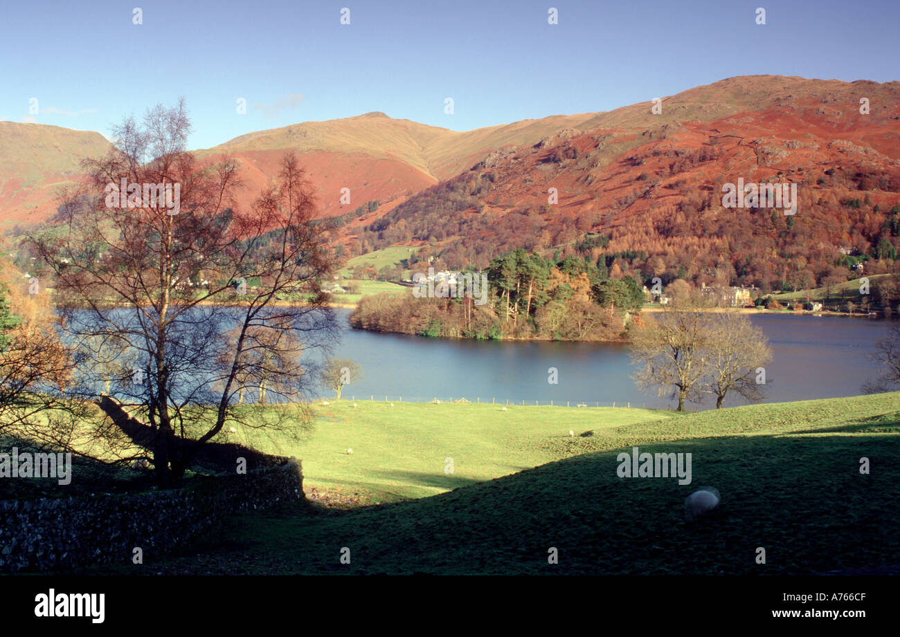 Grasmere The Lake District Stock Photo - Alamy