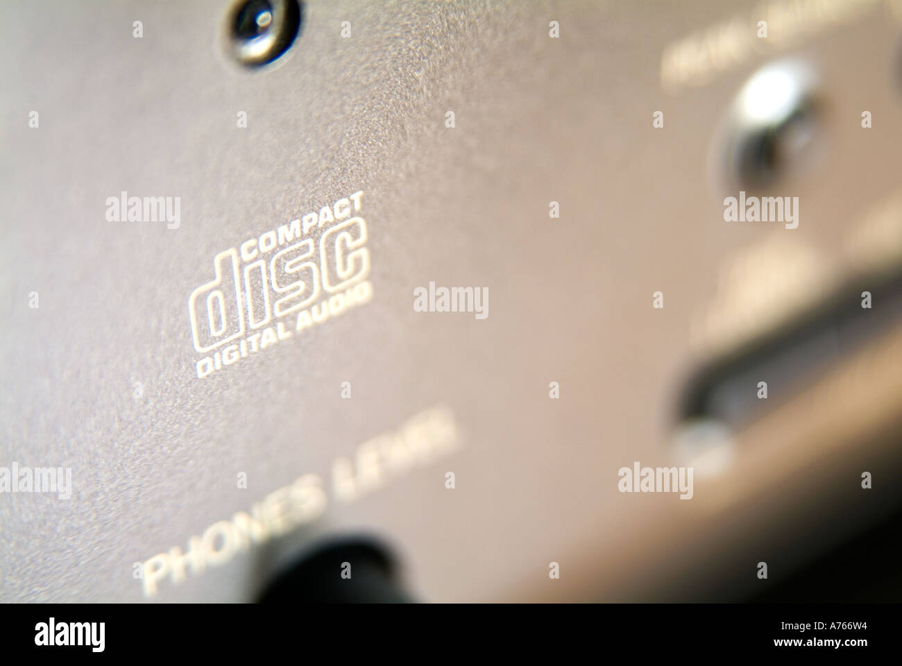 Compact disc sign Stock Photo - Alamy