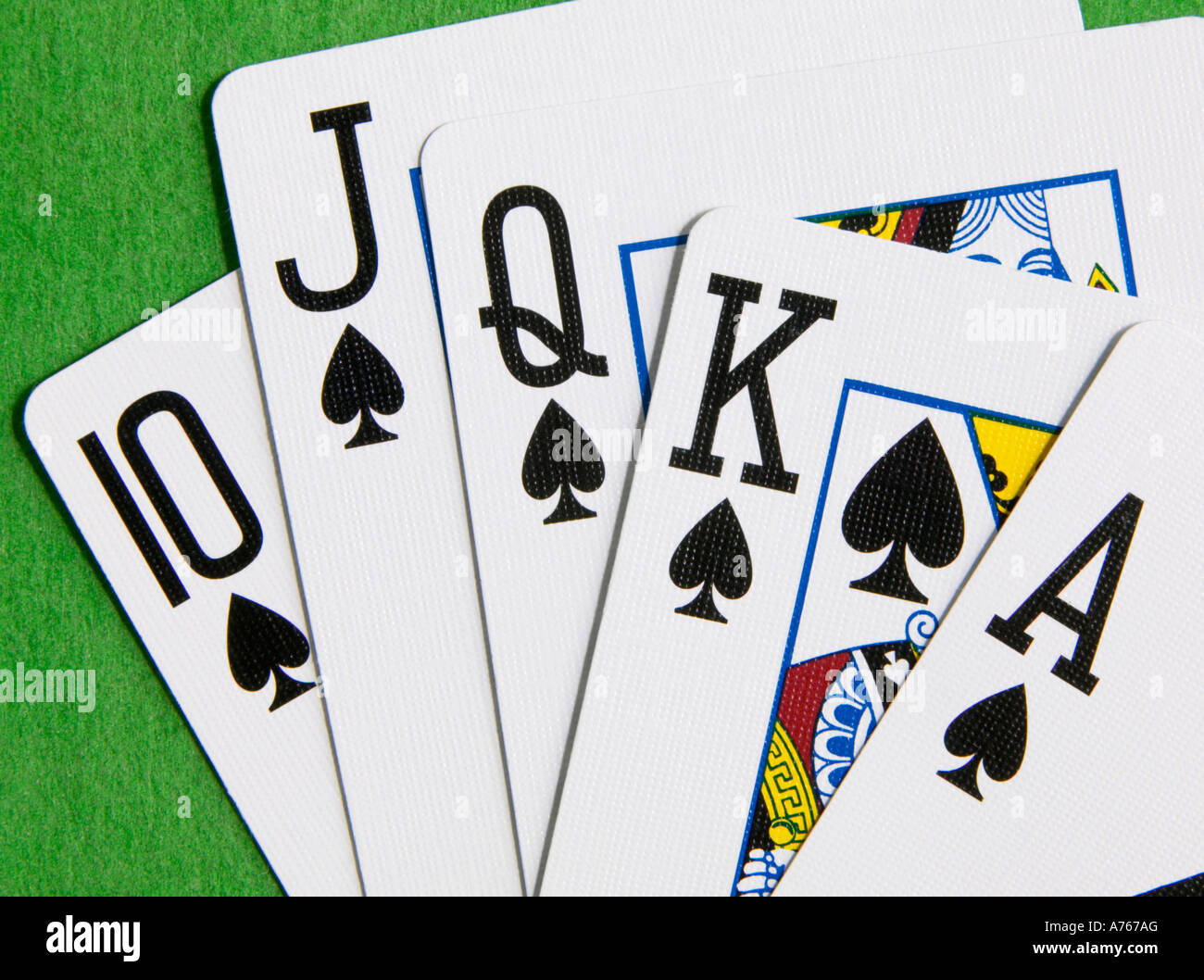 Four aces, close-up Stock Photo - Alamy
