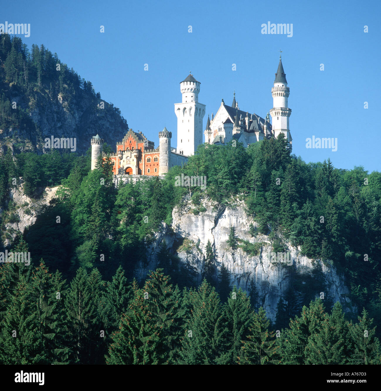 Neuschwanstein Castle near Fussen Germany Stock Photo - Alamy