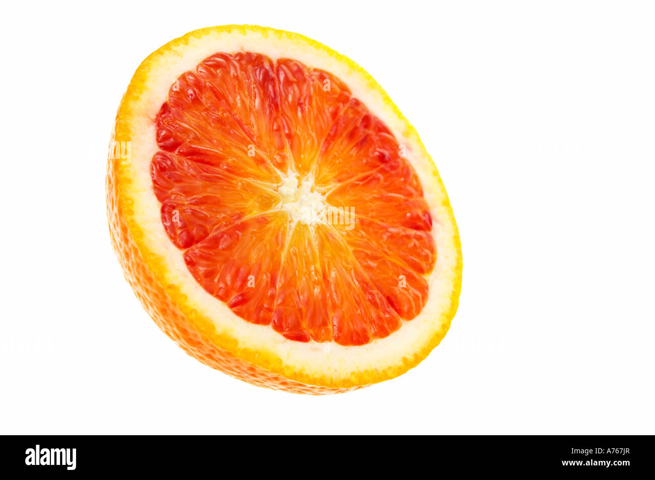 Blood orange oranges Cut Out Stock Images & Pictures - Alamy