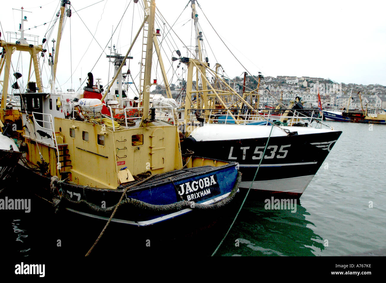 Brixham fish market, south Devon Stock Photo - Alamy