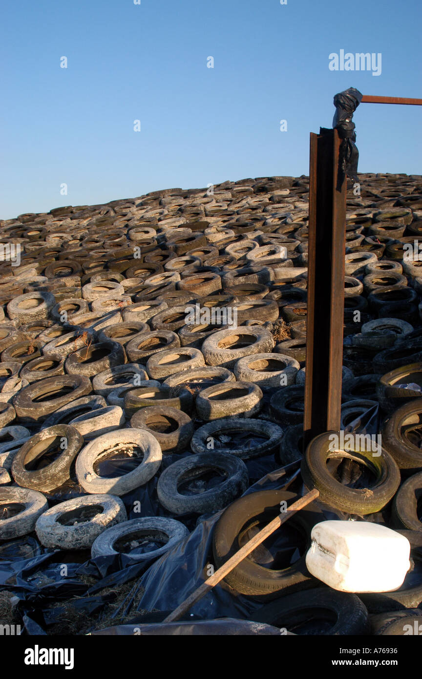 Tyres and silage hi-res stock photography and images - Alamy