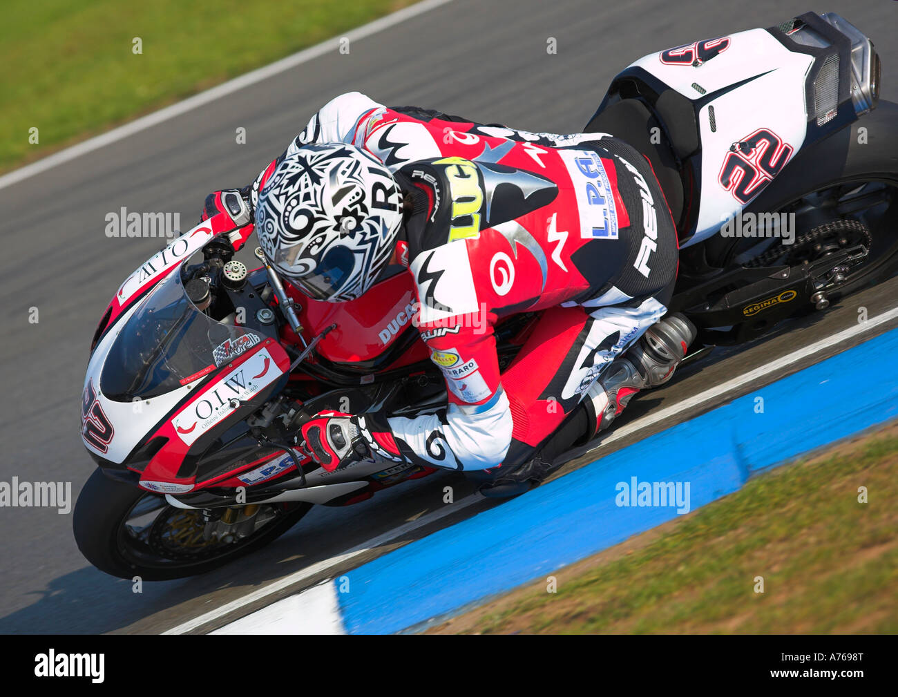 Luca Morelli, World Super Bike Championship 2007, round 3, Donington ...