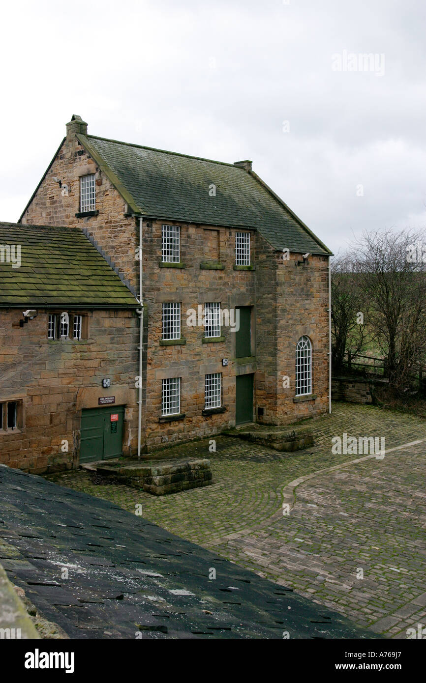 Worsbrough Mill yard Stock Photo - Alamy