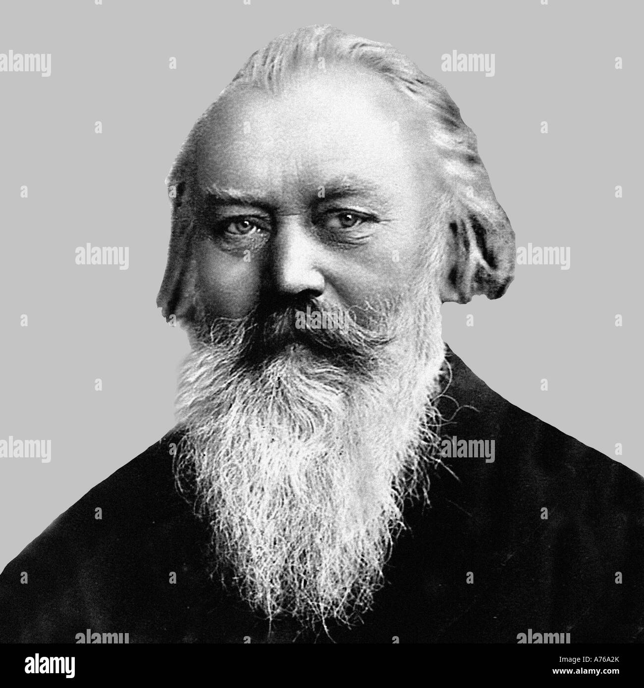 Johannes brahms portrait Black and White Stock Photos & Images - Alamy