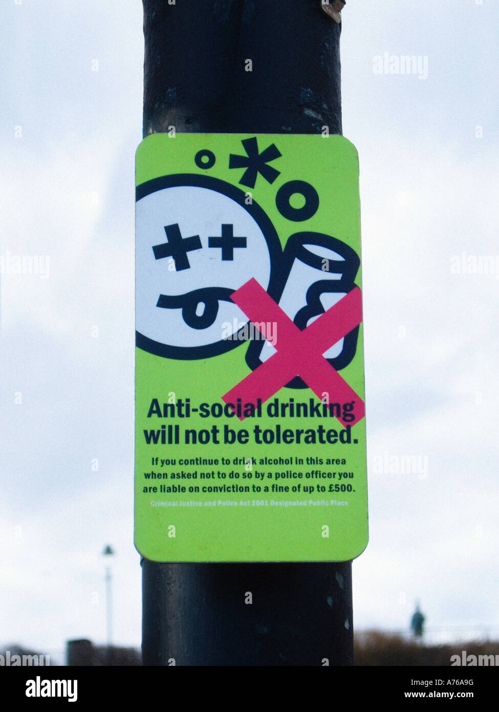 Anti drinking warning hi-res stock photography and images - Alamy