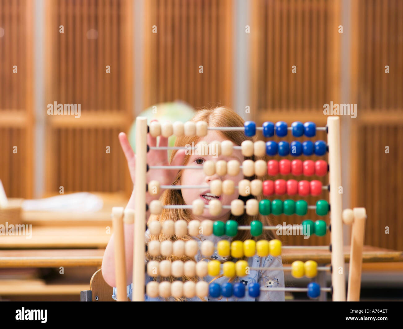 Maths class abacus hi-res stock photography and images - Alamy