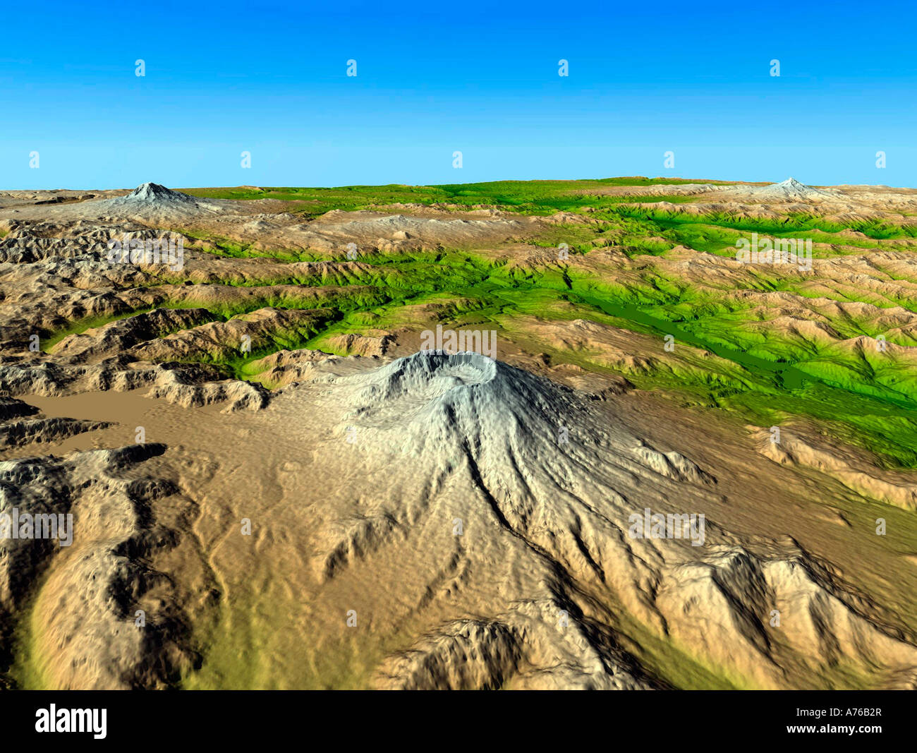 Mt st helens mt adams hi-res stock photography and images - Alamy