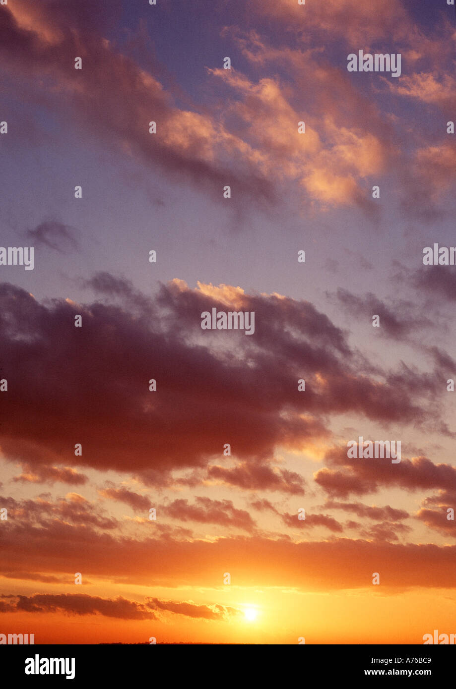 Sky at Sunrise Stock Photo - Alamy
