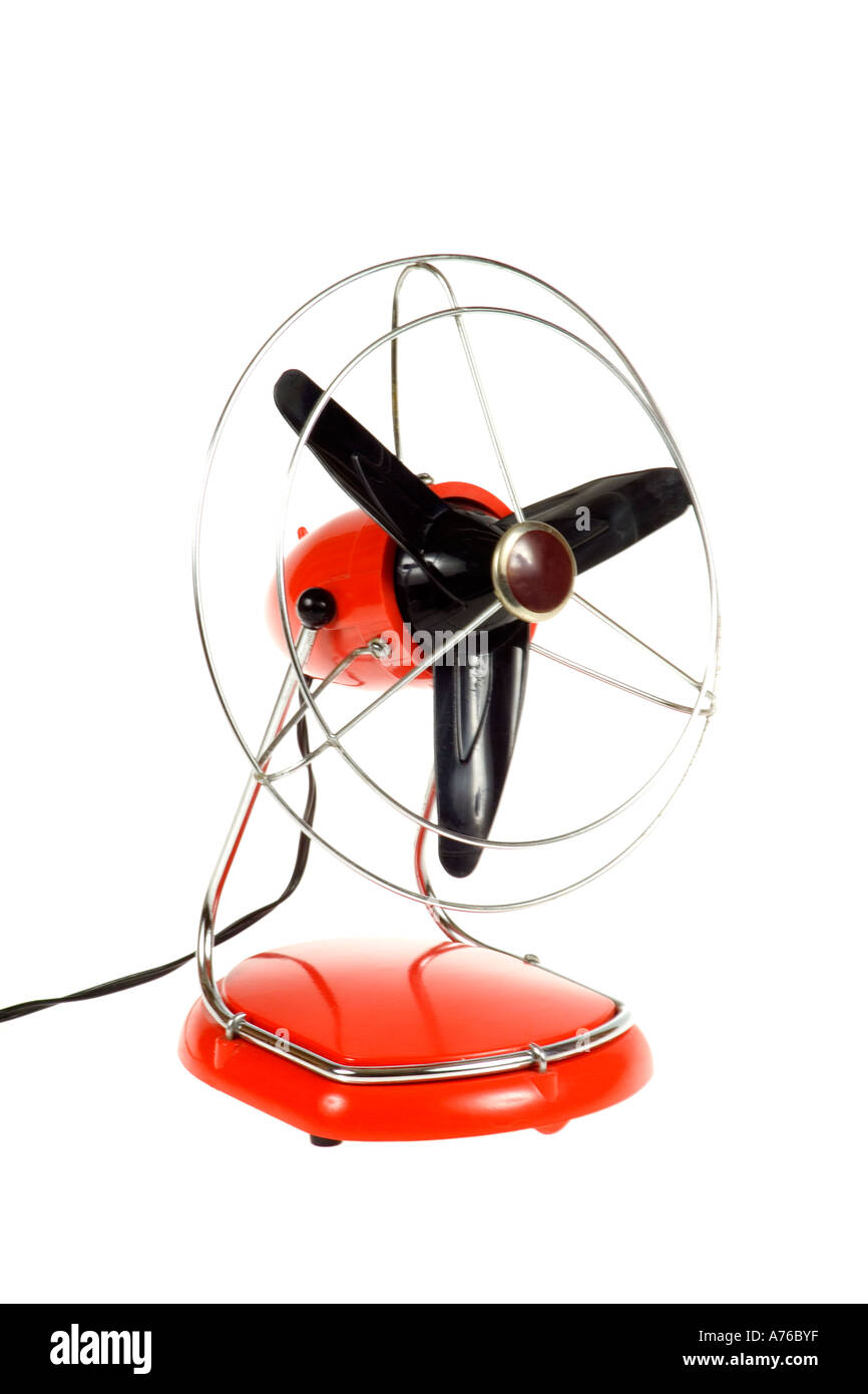 Classic retro fan Cut Out Stock Images & Pictures - Alamy