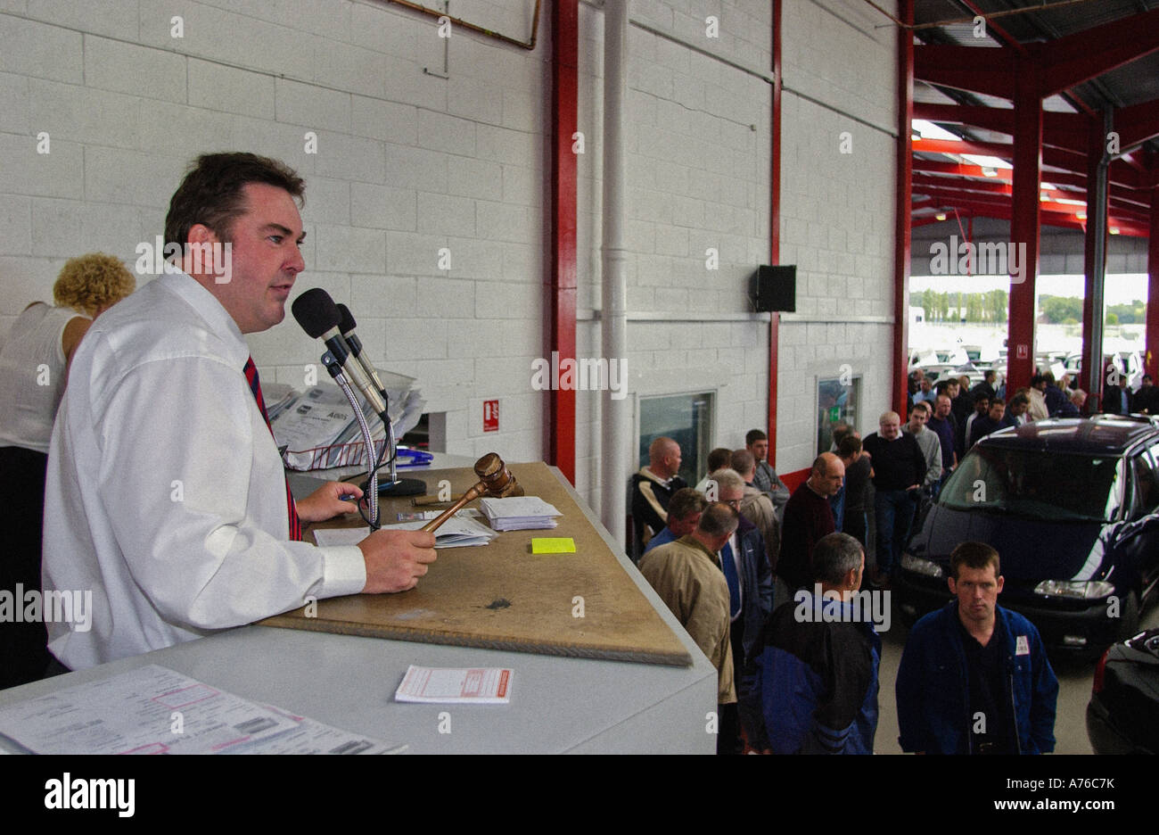 Car auction hi-res stock photography and images - Alamy