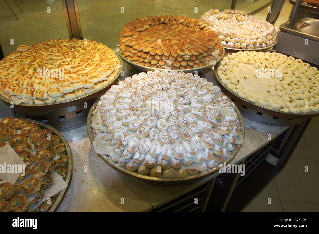 Desserts Saida Lebanon Stock Photo - Alamy