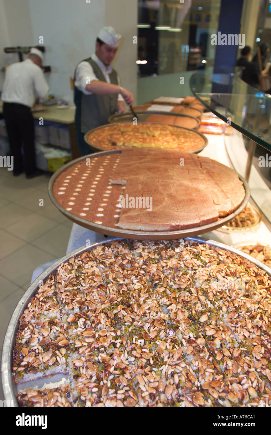 Desserts Saida Lebanon Stock Photo - Alamy