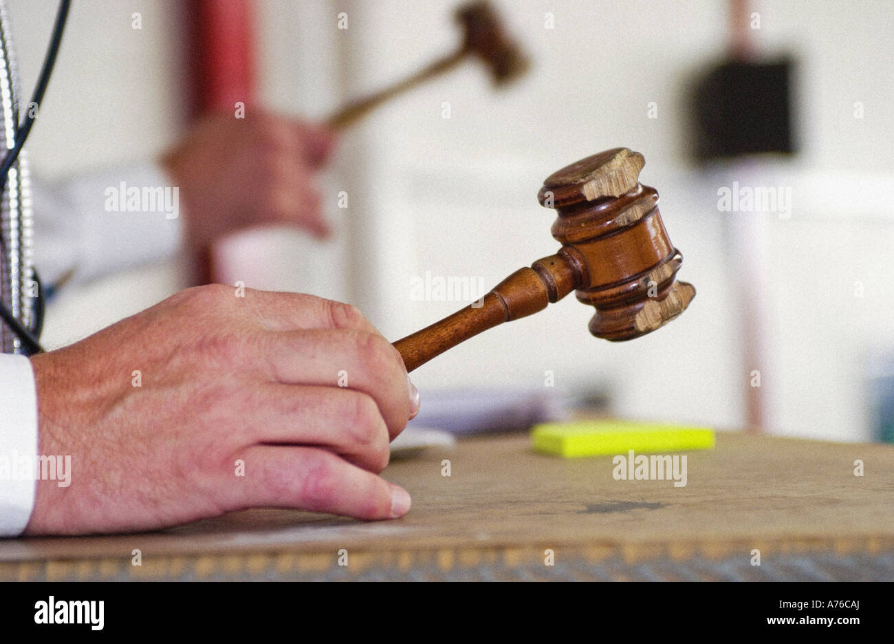 Auctioneers gavel hi-res stock photography and images - Alamy