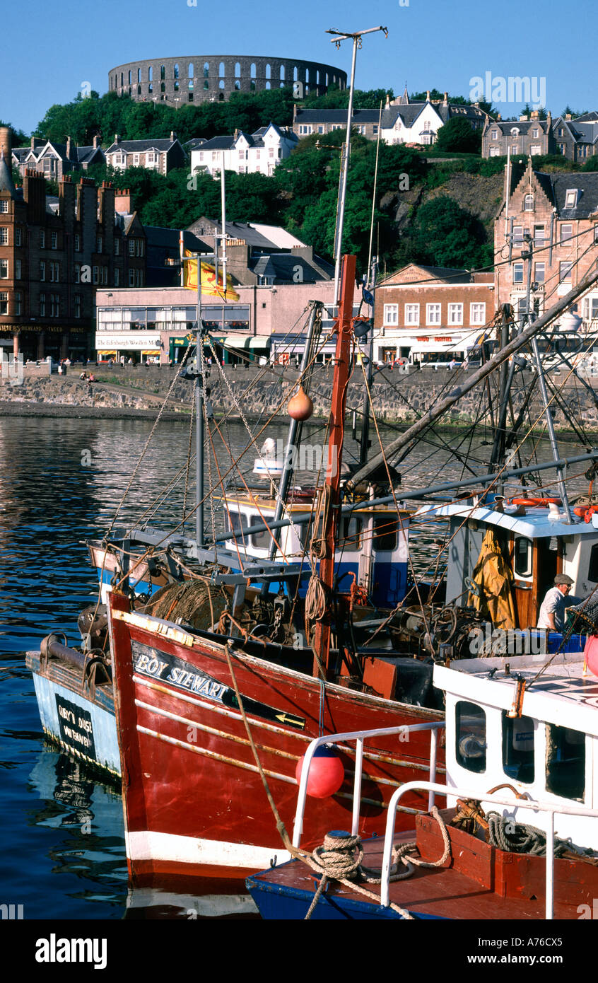 Oban, Strathclyde Region, Scotland, UK Stock Photo - Alamy