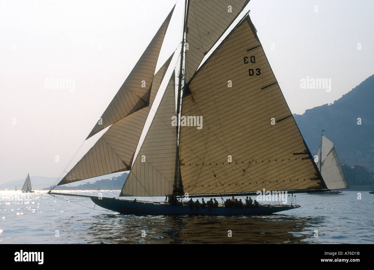 Old gaffer racing hi-res stock photography and images - Alamy