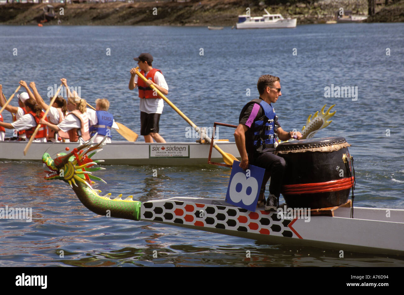 Dragon boat festival vancouver hi-res stock photography and images - Alamy