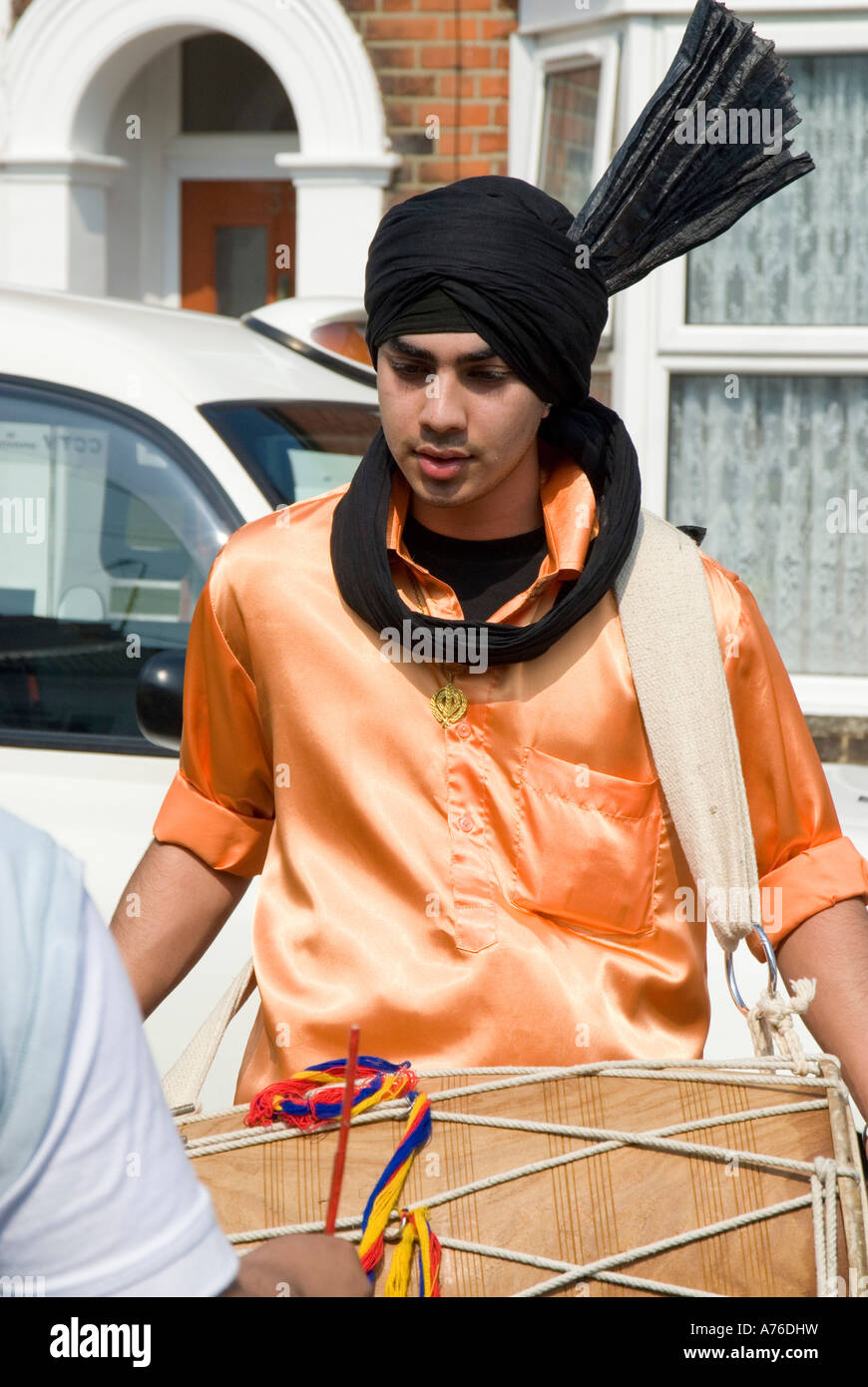 Vaisakhi festival drum hi-res stock photography and images - Alamy