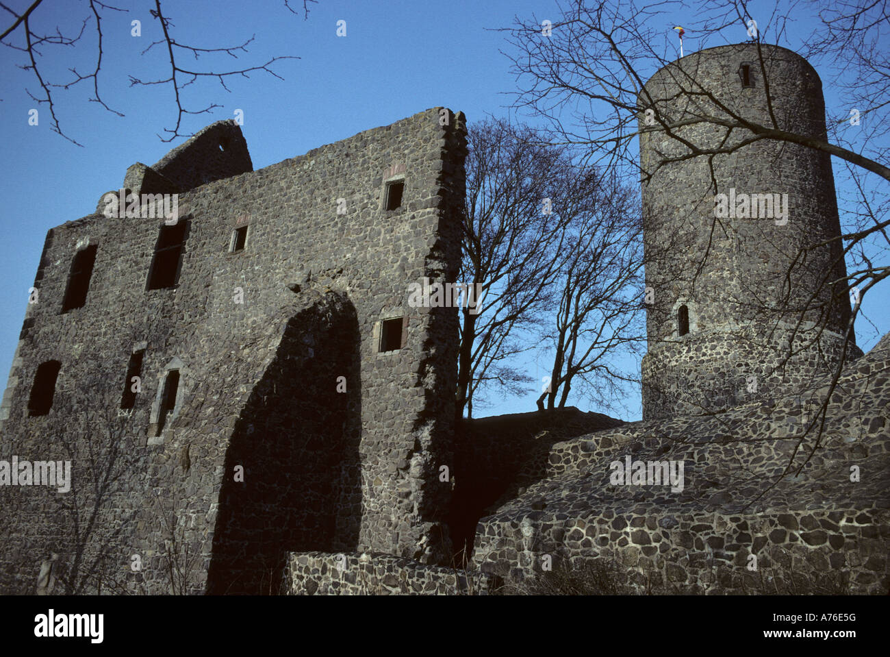 German Castle Exterior Stock Photo - Alamy